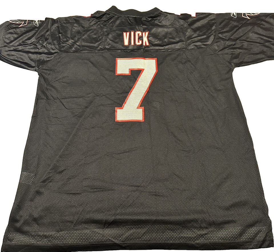NFL Reebok On Field Atlanta Falcons Michael Vick Jersey Size 2XL Black ...