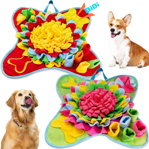 2 Pack Pet Snuffle Mat for Dogs Treat Interactive Dog Feeding Mat Dog ...