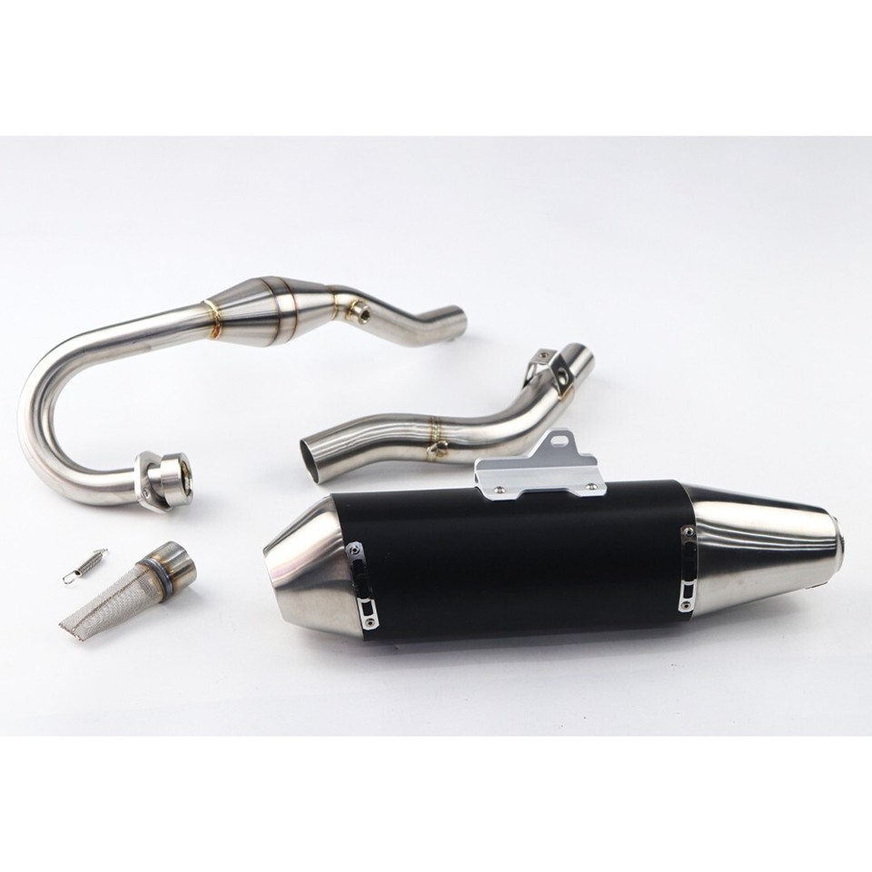 EXHAUST FULL SYSTEM MUFFLER REAR PIPE FOR HONDA CRF300L RALLY 2020-2025 ...