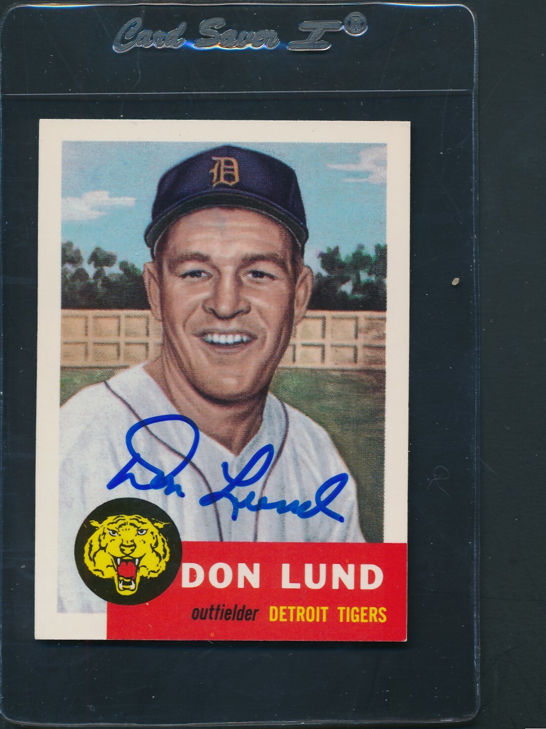 1991 Topps Archives Ultimate 53 #277 Don Lund Tigers Signed Auto *46407 ...
