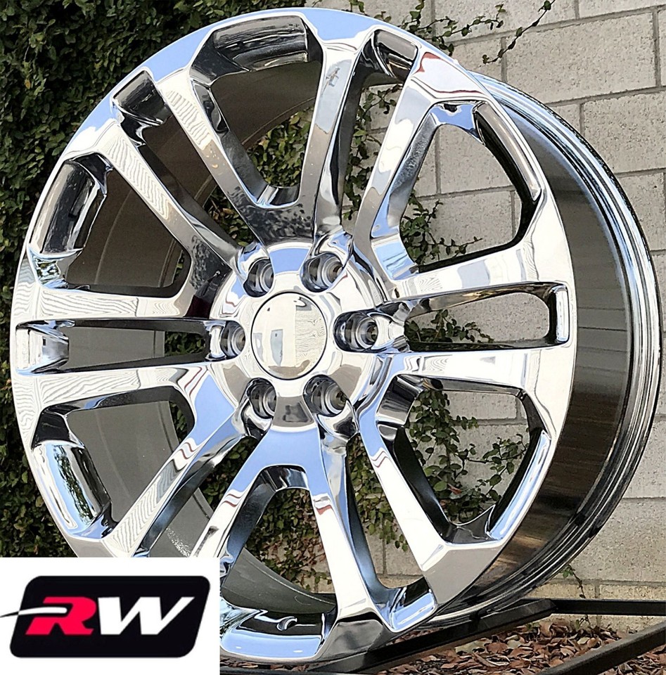 20 x9" inch GMC Sierra 1500 CK158 Factory Style Wheels Chrome Rims ...