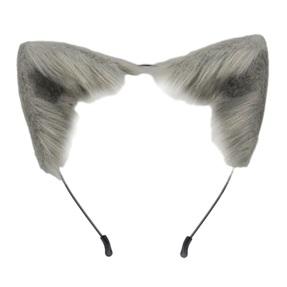 Adjustable Headband Movable Cat Ears Headdress Props Plush Ear Hair ...