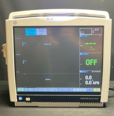 GE B450 Critical Care Patient Monitor - PSM Module w/ E-Minic Module | eBay