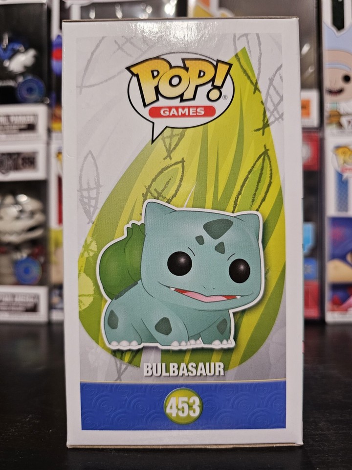 Funko Pop! Games: Pokémon - Bulbasaur 25th Anniversary (Silver Metallic ...