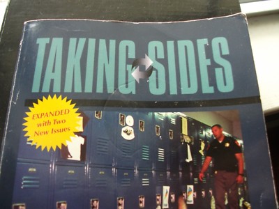 TAKING SIDES BOOK BY E. KATSH "BENEFITS CHARITY" 1X265 9780077395094| eBay