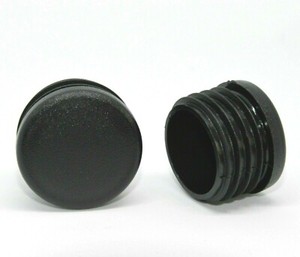 30mm Round End Caps Plastic Blanking Plugs Bungs Pipe Tube Inserts ...
