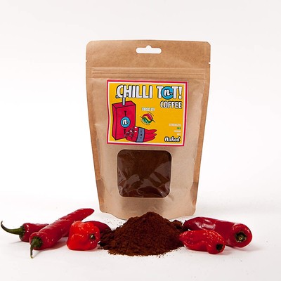 Chilli Ground Coffee (Mild) By Naked Coffee Co. Fresh 100% Arabica ...