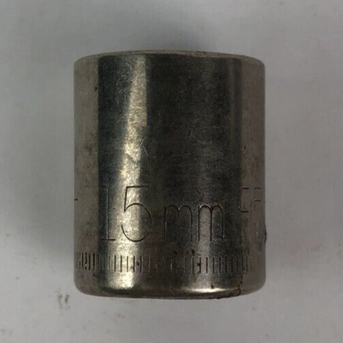 Craftsman 15mm 6 Point 3/8" Drive Shallow Socket Inverted G 43547 Made ...