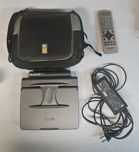 Vintage Panasonic DVD LS50 7" Portable DVD Player With Case & Power ...