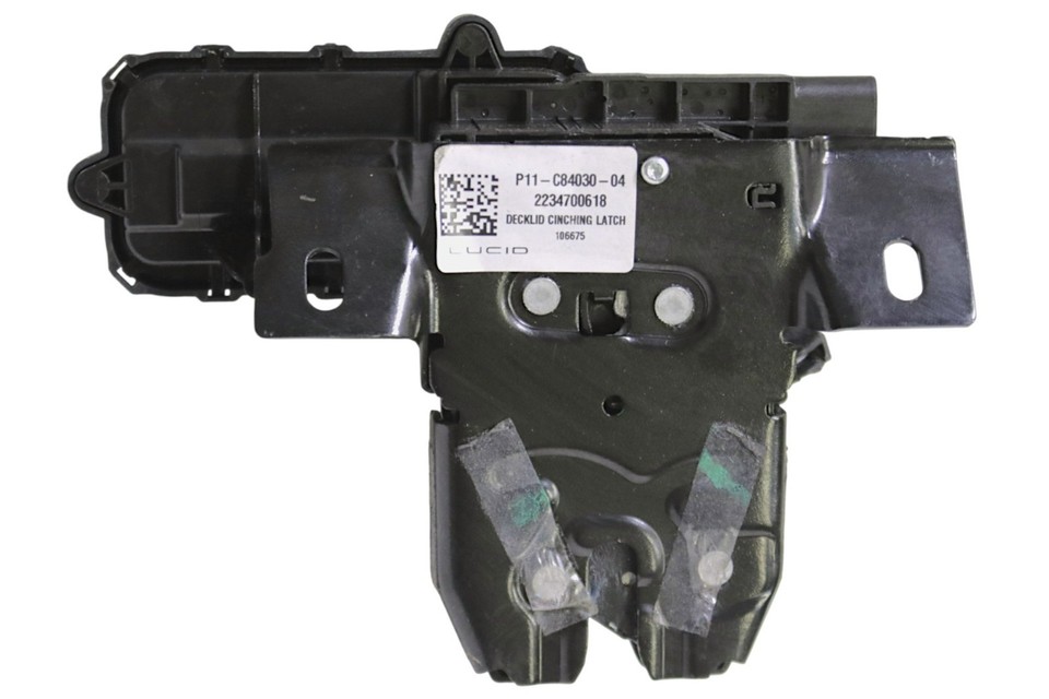 Lucid Air Rear Deck Trunk Hatch Lock Latch Assembly Unit 2022 2023 2024 ...