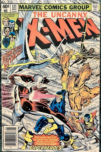 Uncanny X-Men #121 VG 1979 1st app. of Alpha Flight John Byrne Chris ...