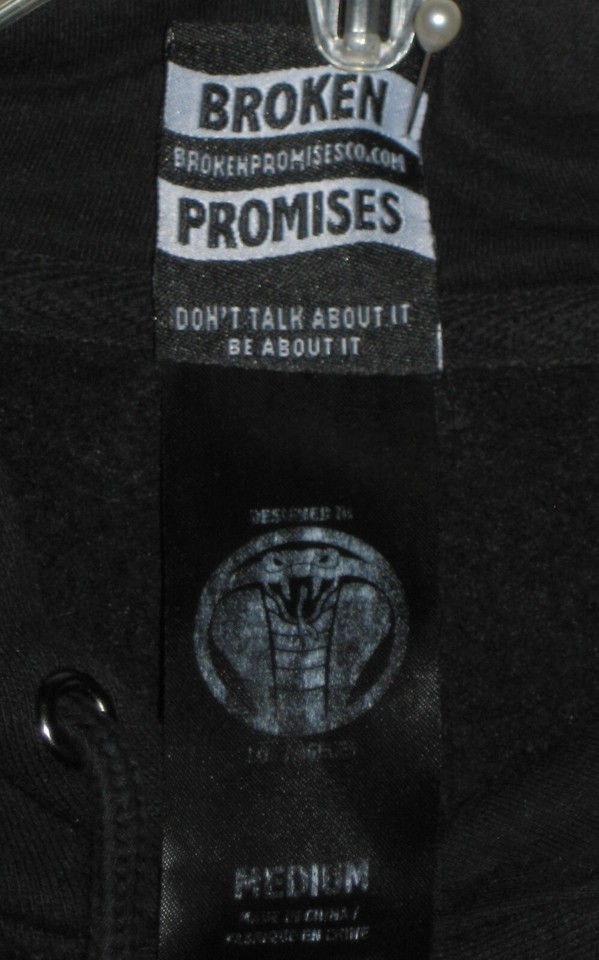 BROKEN PROMISES "HIGHWAY TO HELL" HOODIE UNISEX ADULT M FREE SHIP US | eBay