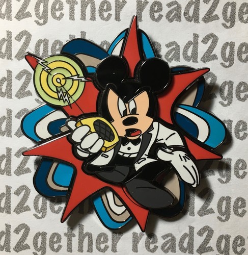 Disney Pin DCA Mickey Mouse Secret Agent Pin Event Calling All Agents ...