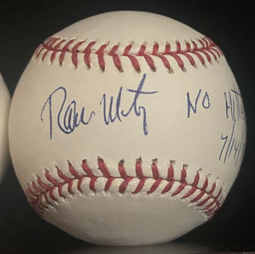 Ramon Martinez Autographed Official MLB Baseball W/ No Hitter 7/14/95 ...
