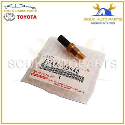 83420-20040 Genuine Toyota GAGE ASSY, WATER TEMPERATURE SENDER OEM ...