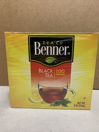Benner Black Tea, 8 oz, 100 Tea Bags | eBay