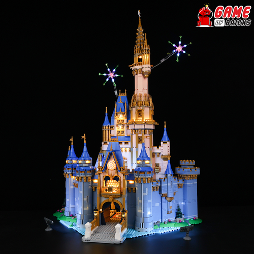 LED Light Kit for Disney Castle - Compatible with LEGO® 43222 (Remote ...