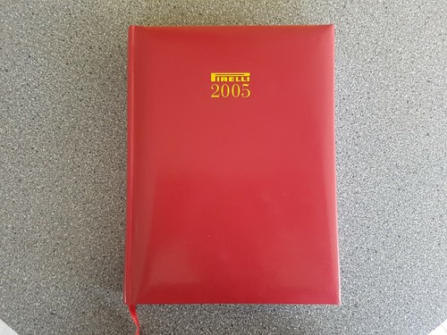 Genuine 2005 Pirelli Planner Notebook Dairy Collectable Calendar | eBay