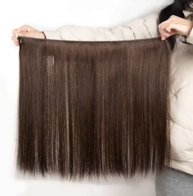 Invisible Double Drawn Silicon Micro Ring Hole Weft 100% Human Hair ...