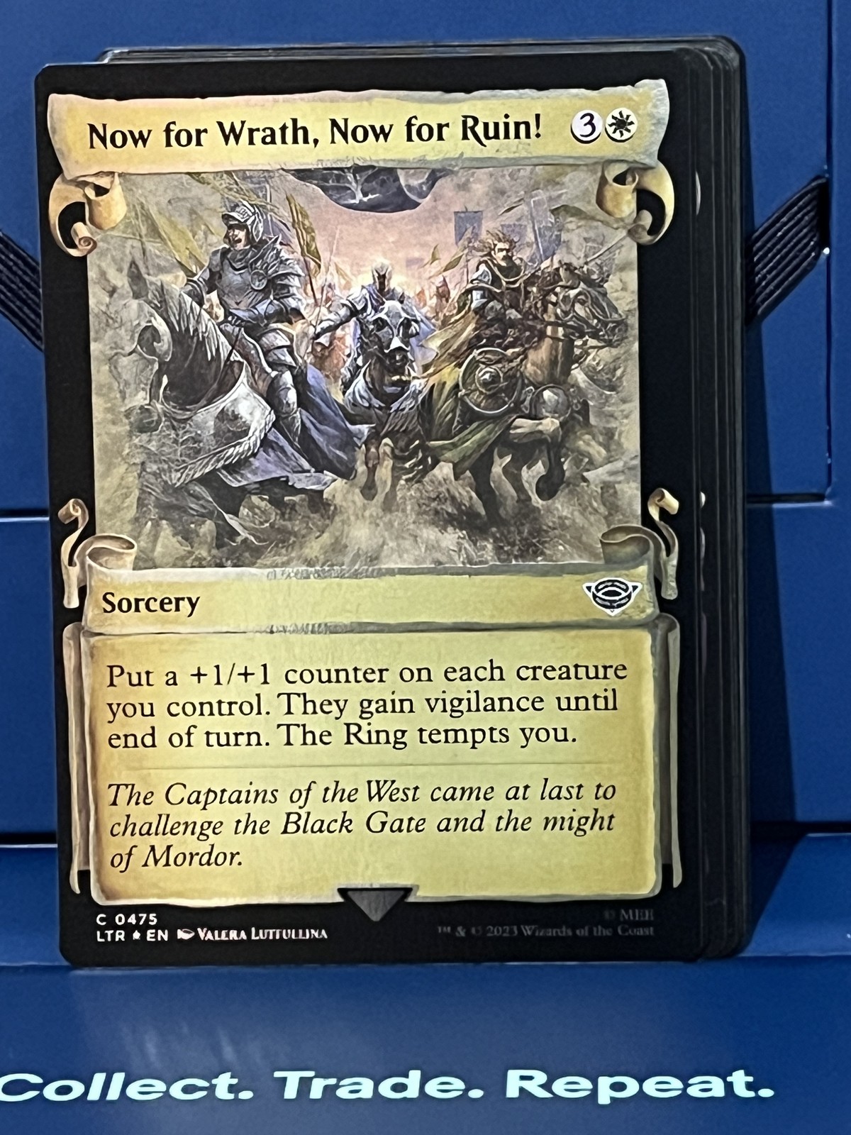 MTG Lord of the Rings Now for Wrath, Now for Ruin! (Showcase Scrolls ...