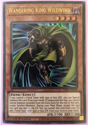 YuGiOh Wandering King Wildwind Ultra Rare 1st Edition NM GFP2-EN110 | eBay