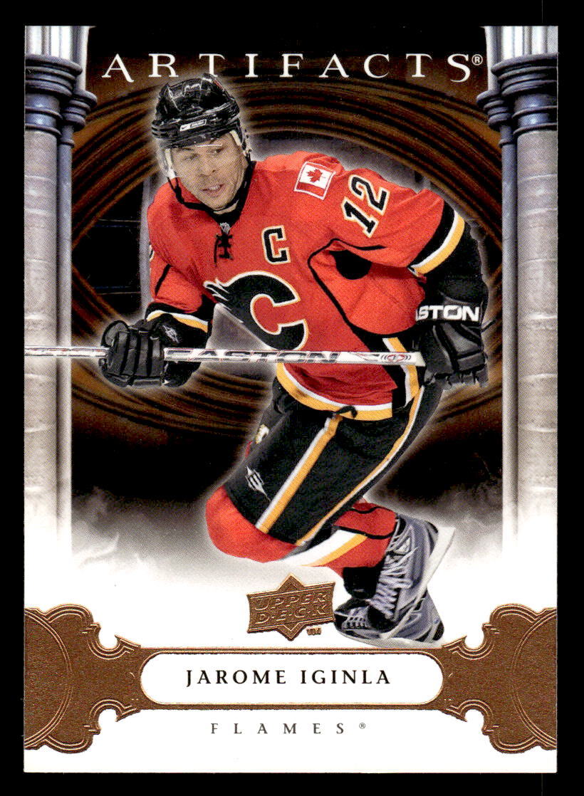 Jarome Iginla 2009 Upper Deck Artifacts #81 Calgary Flames | eBay