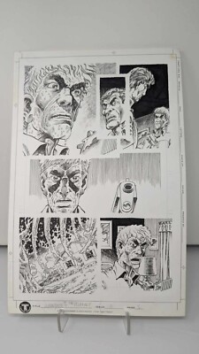 Pat Broderick Original Art - Shadow House The Revenant Issue 4 Page 5 ...