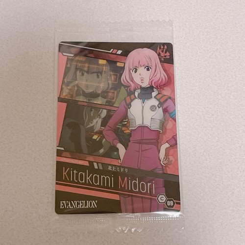 Evangelion Limited Wafer Card Midori Kitakami japan | eBay