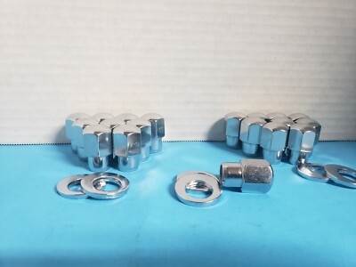 20 MIXED LUG NUTS US WHEELS 10 LUG 1/2-20,10 LUG 12 X 1.5 W/ .55 SHANK ...