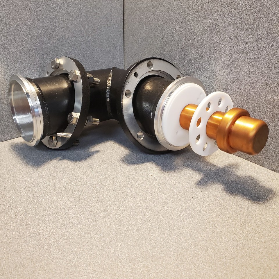 Dielectric 3-1/8"x6" 90deg FLANGED Rigid Coax Elbow Equal Leg | eBay