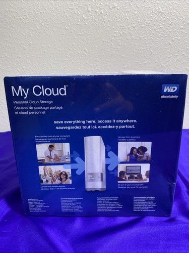 Western Digital WD My Cloud 1TB Gigabit Ethernet HDD WDBCTL0010HWT-NESN | eBay