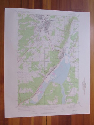 Laurium Michigan 1976 Original Vintage USGS Topo Map | eBay