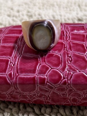 Shell Ring-Unisex-Unique- size 6.5 | eBay
