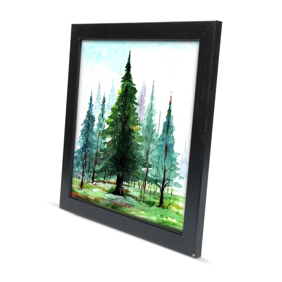 Square Picture Frame Photo Frame Poster Size Frame Black Oak White ...