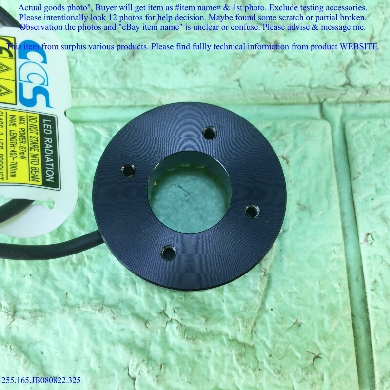 CCS LDR2-42SW2, LED Ring Lights as photo, sn:A004. | eBay