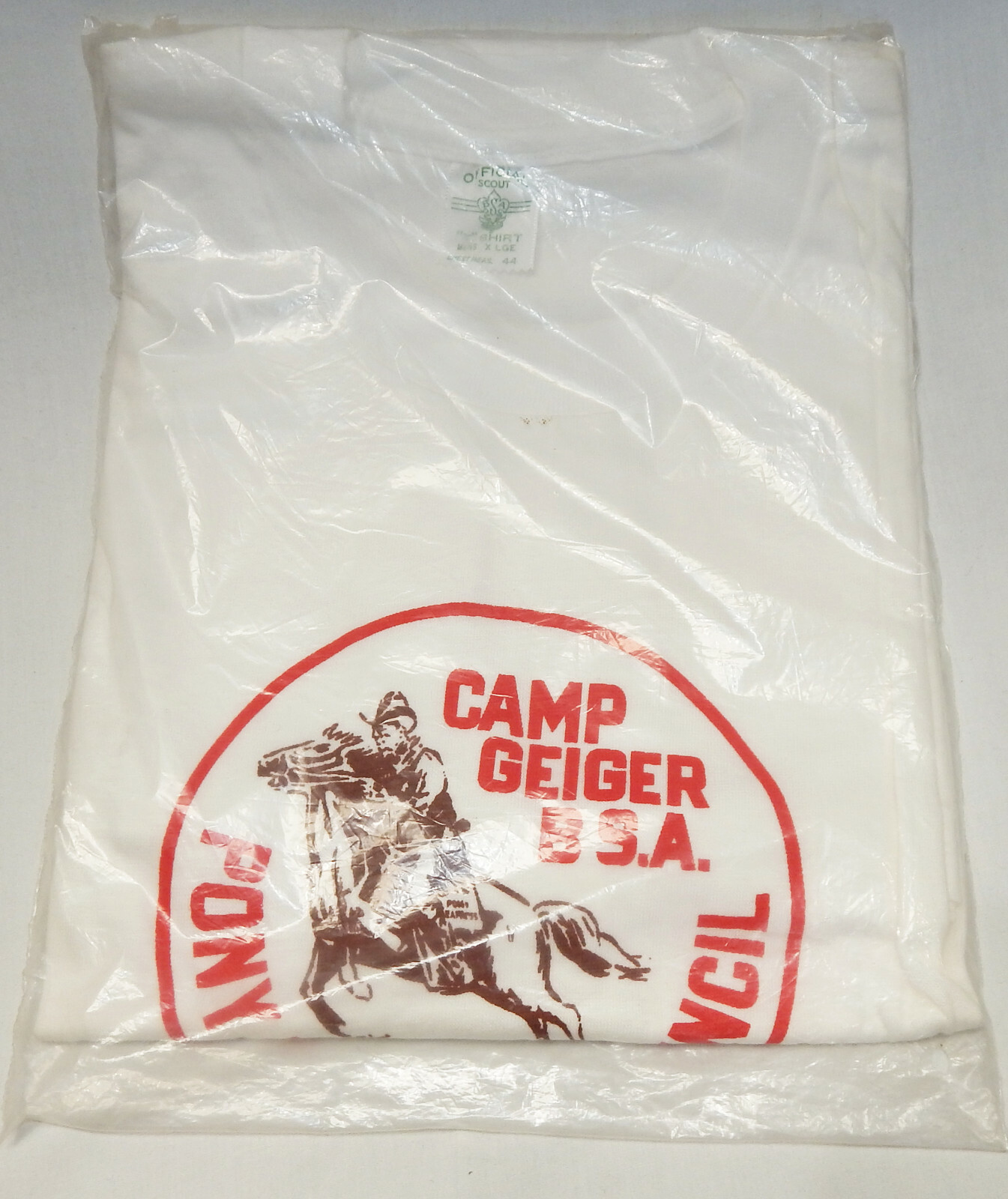 NOS 1960's Boy Scout Camp Geiger Pony Express Council… - Gem