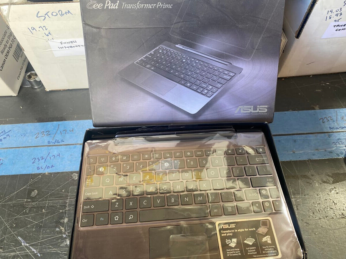 ASUS Eee Pad TF201 Transformer Mobile Docking Keyboard used | eBay