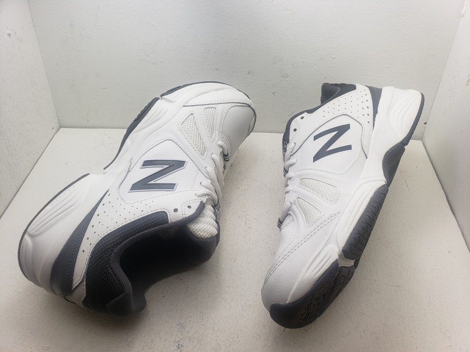 New Balance 519 White Gray Cross Training Athletic Shoes [MX519WG2 ...
