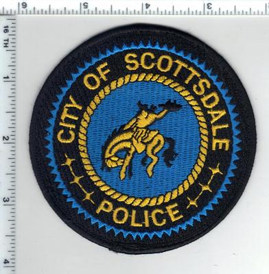 Scottsdale Police (Arizona) 8th Issue Uniform Take-Off Shoulder Patch ...
