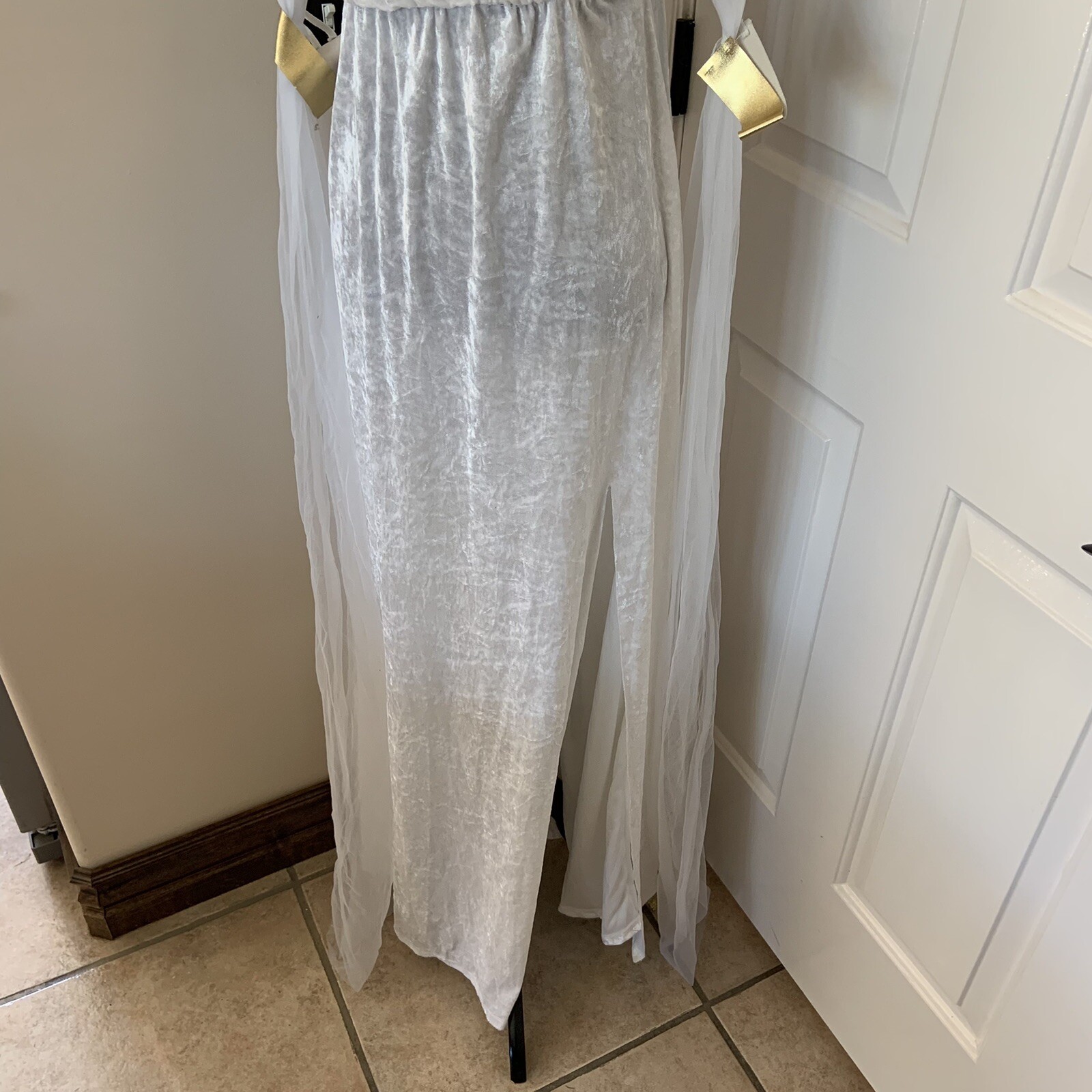 Women’s Greek Goddess Angel Costume Size Large - Gem