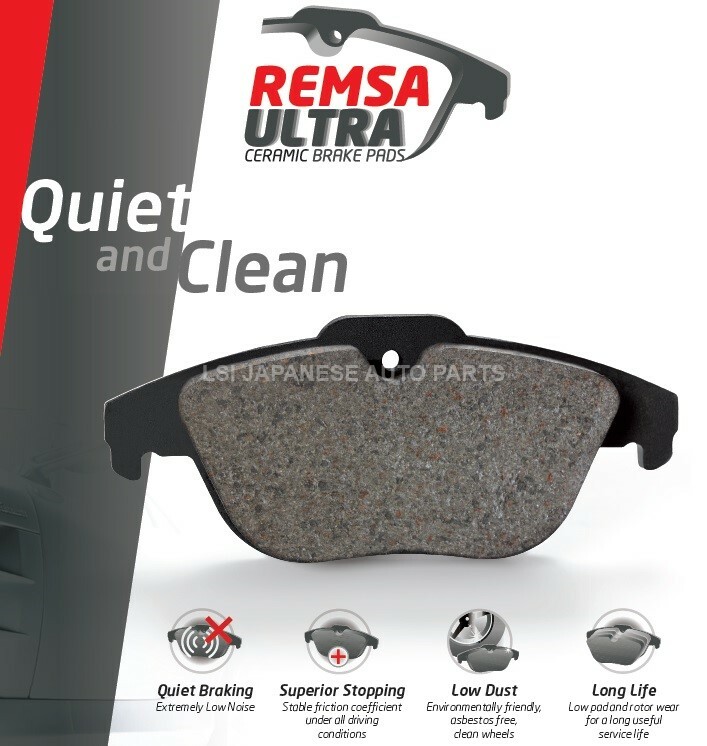 Remsa Ultra Ceramic Front Brake Pads [ 0390.22 ] Cross Ref to DB1427 | eBay