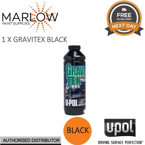 1 X U-POL GRAVITEX PLUS HS STONE CHIP COATING UPOL, PROTECTER 1L ...