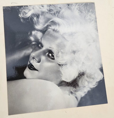Vintage Glamorous Jean Harlow by George Hurrell Art Deco Photo Original ...