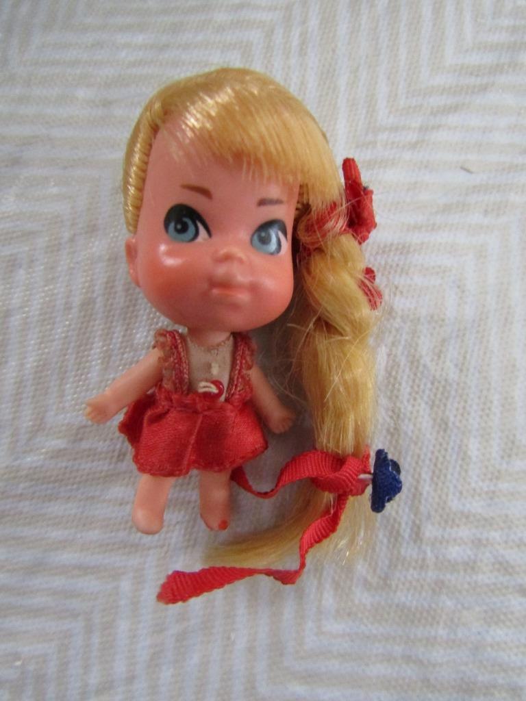 VINTAGE Liddle Kiddles Lorna Locket KIDDLE Mini Doll, No Locket 1960'S ...