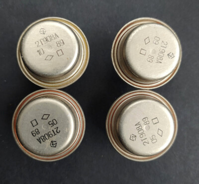 NPN mesa-Planar Power Transistor 2T908A 4x Si gold Matched pair | eBay