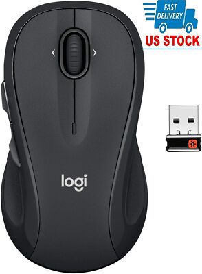 New Logitech M510 Wireless Laser Mouse for PC/MAC with Unifying ...