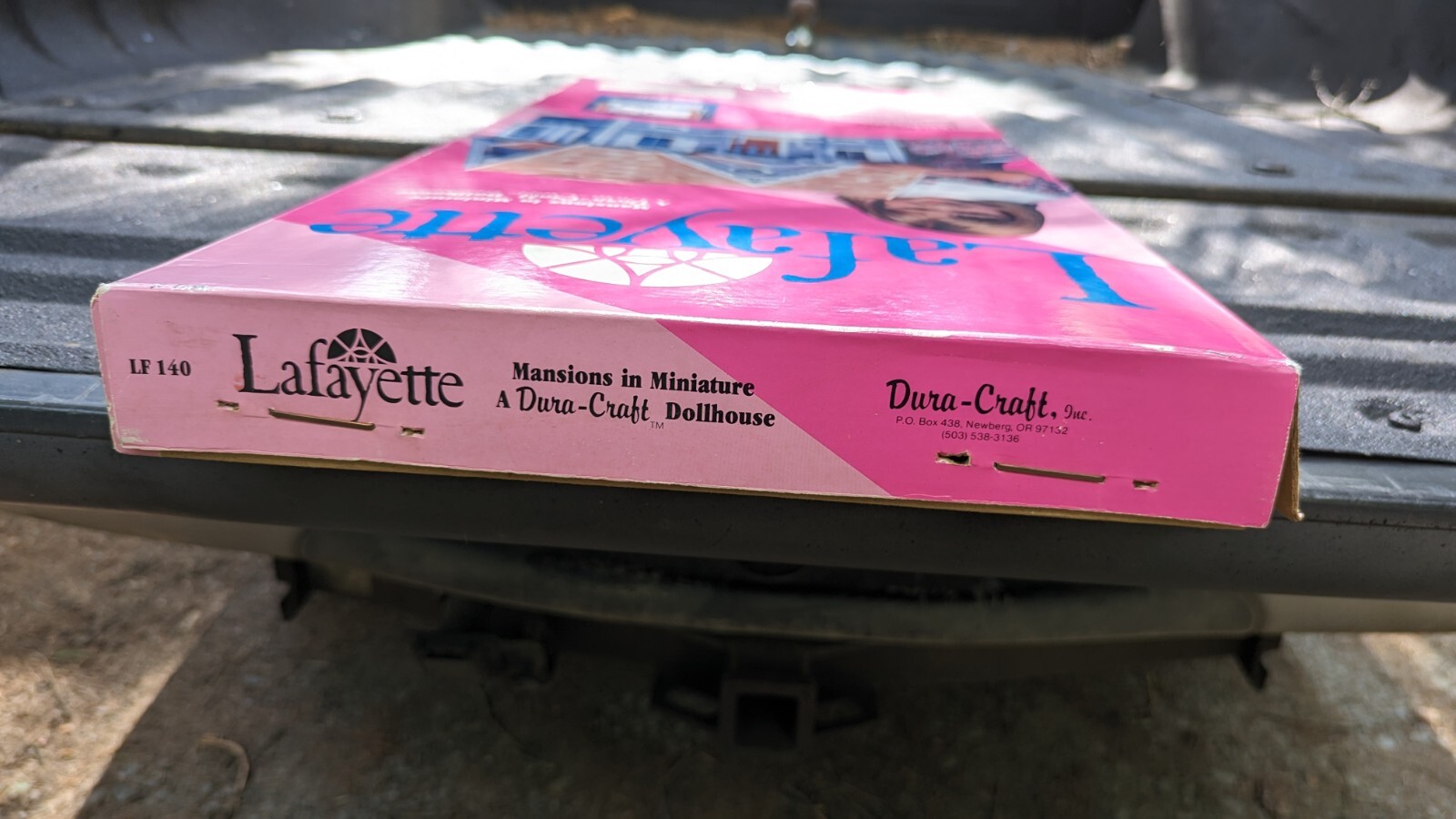 Vintage Dura-craft 1992 LF140 Lafayette Mansions in Miniature Wood ...