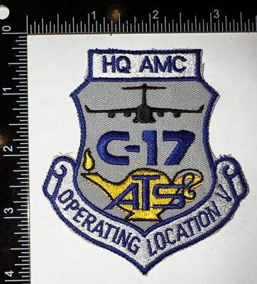 USAF US Air Force HQ AMC Air Mobility Command C-17 ATS Operating ...