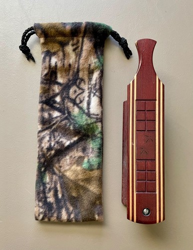 Turkey Hunting Camo Fleece Short Box Call Storage Pouch with Drawstring ...