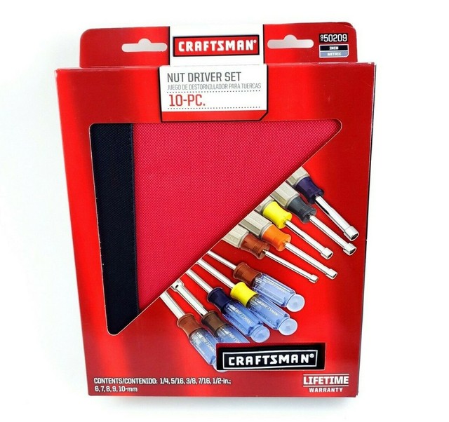 Craftsman 950209 Driver Set - 10 Piece for sale online | eBay